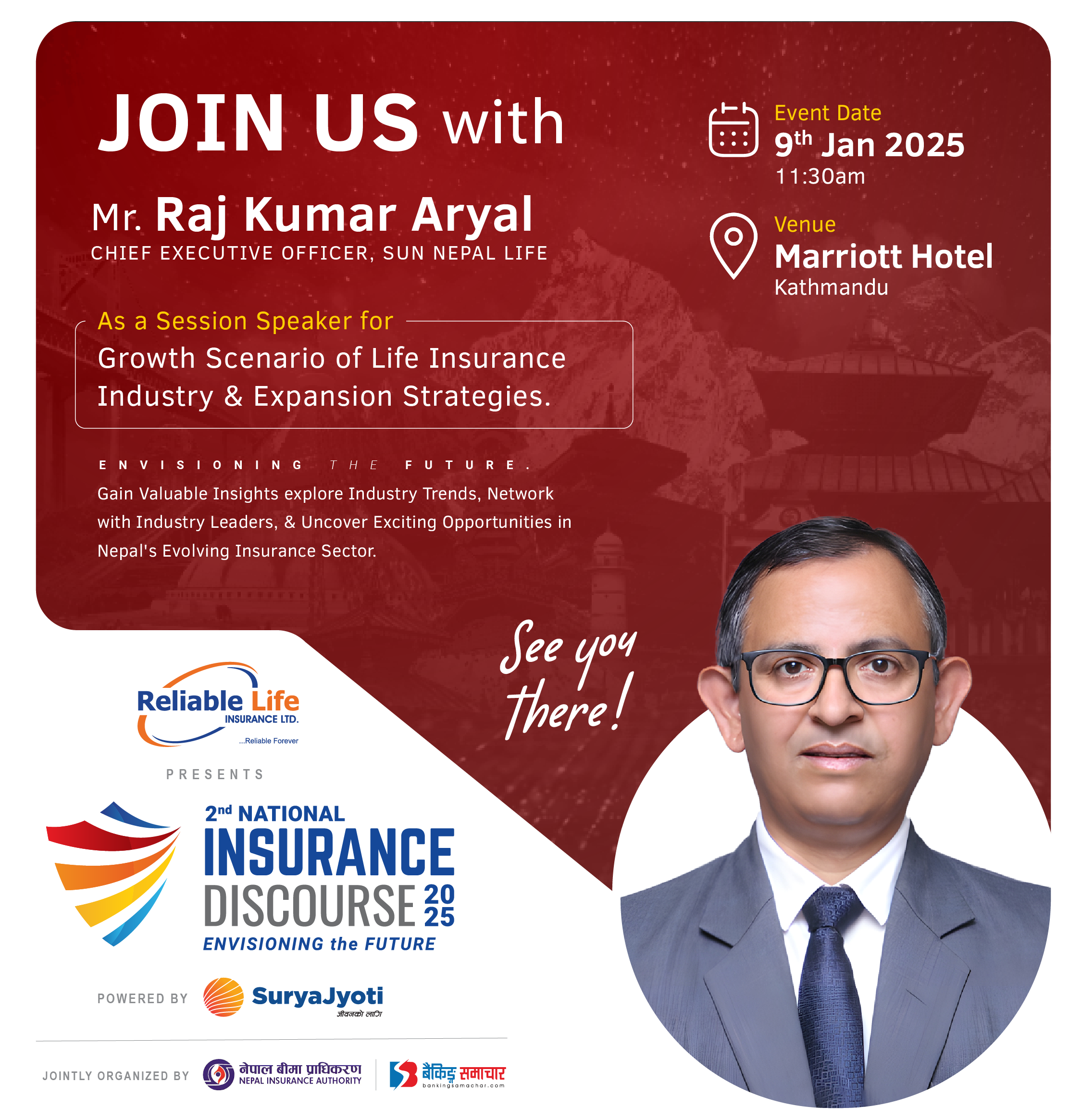 दोस्रो इन्स्योरेन्स डिस्कोर्श : सन नेपाल लाइफका सीईओ अर्याल पहिलो ...